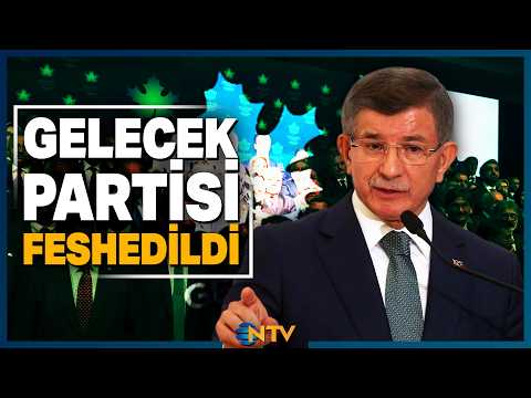 Ahmet Davutoğlu, Gelecek Partisi'nin Feshedildiğini Açıkladı | NTV