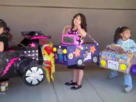 ariel n her cute car kindy 500 - YouTube