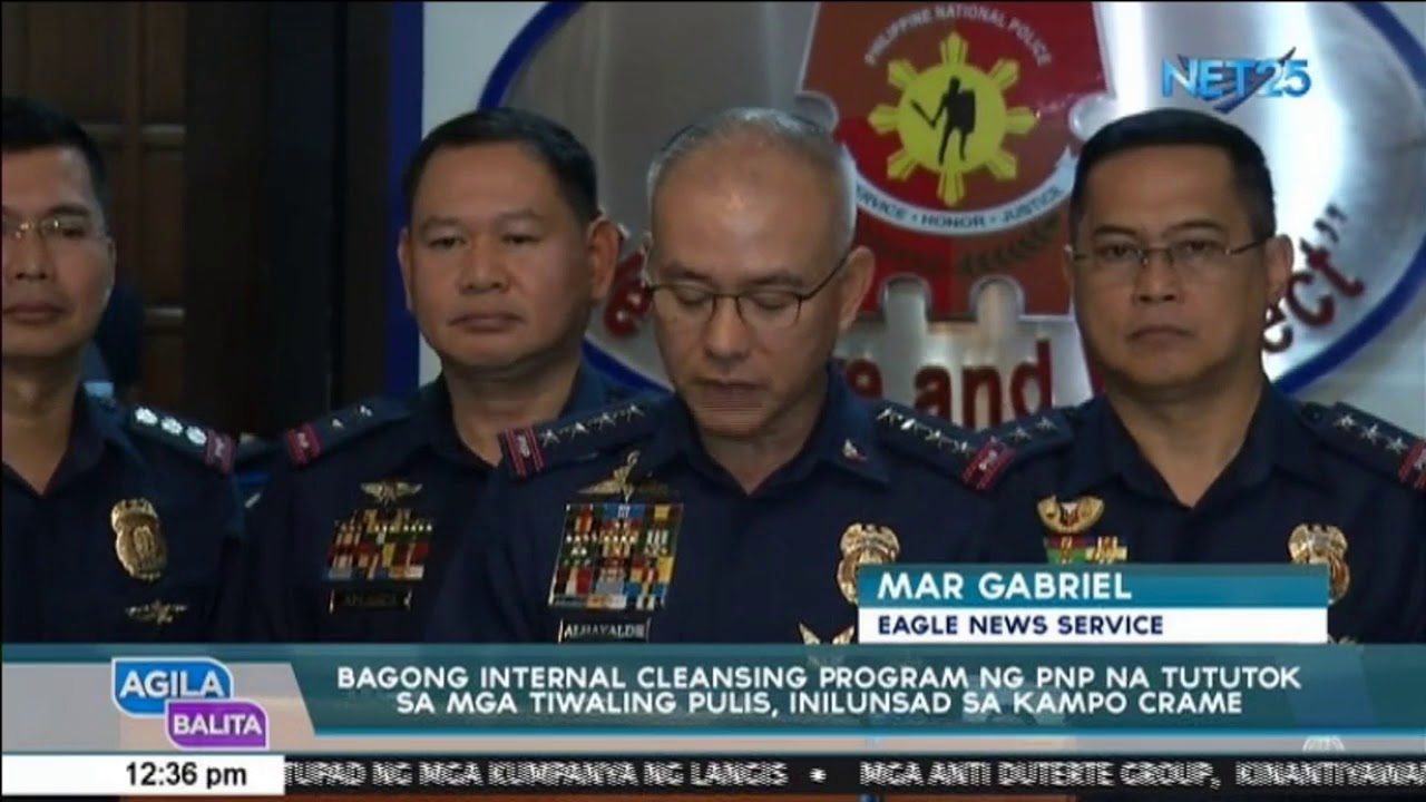 Bagong Internal Cleansing Program ng PNP na tututok sa mga tiwaling ...