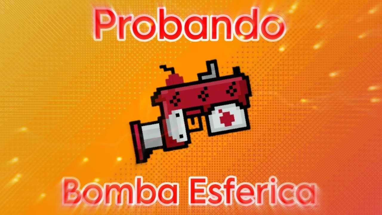 Probando "Bomba Esferica" en Pixel Gun 3D!!! Decente... (extracto de mi ...