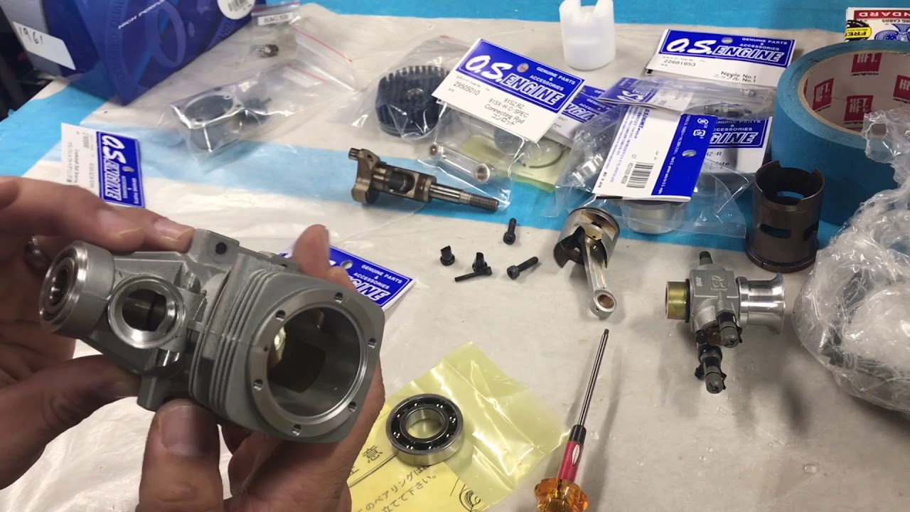OS MAX 105 rebuild part 1 of 3 - YouTube