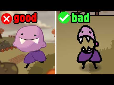 Why My Vampire Game Looks Bad (on purpose)