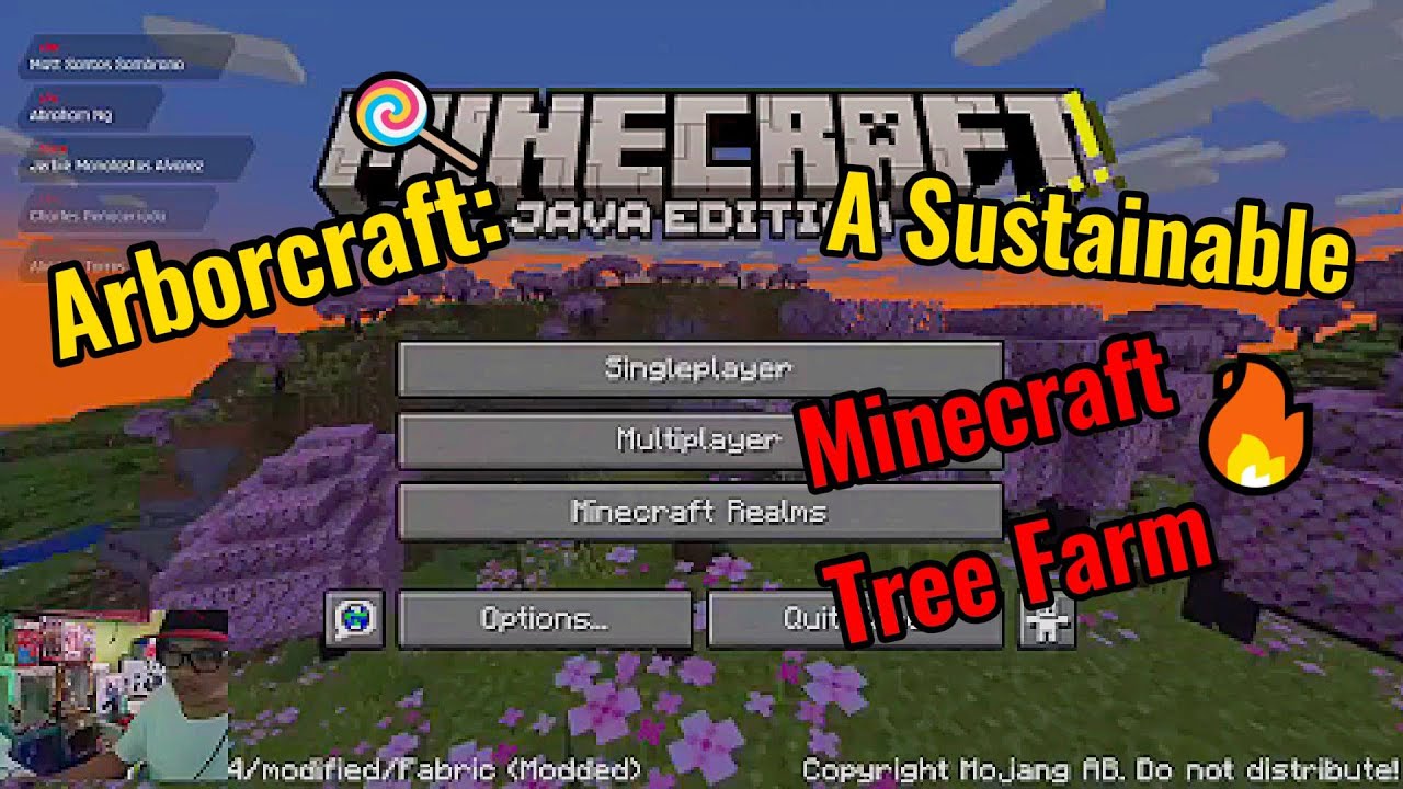 Arborcraft A Sustainable Minecraft Tree Farm - YouTube