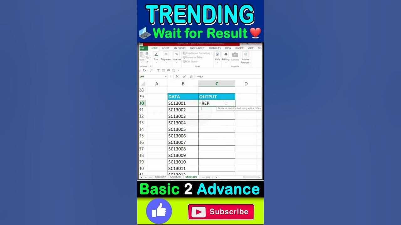 DATA REPLACE IN EXCEL #tutorial #excel #exceltraining #exceltips #exceltutorial #exceltricks ...