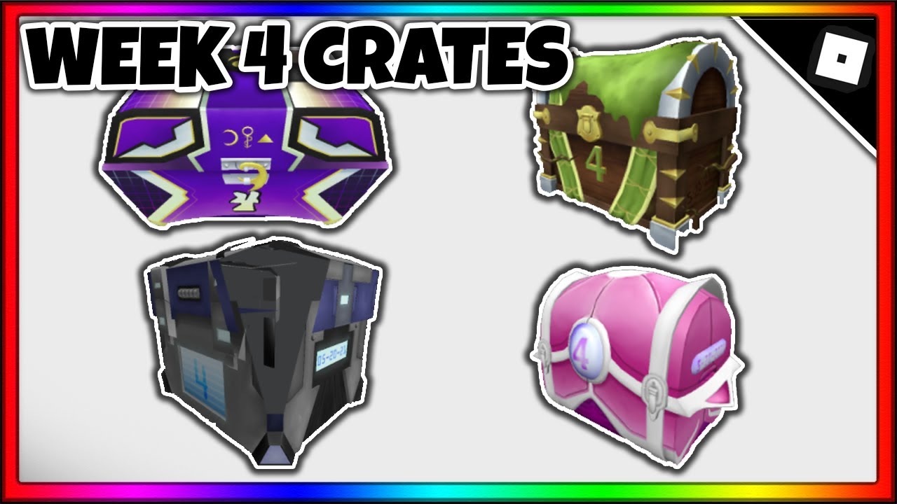 4 EASIEST WEEK 4 CRATE TO GET FOR METAVERSE EVENT | Roblox Metaverse ...
