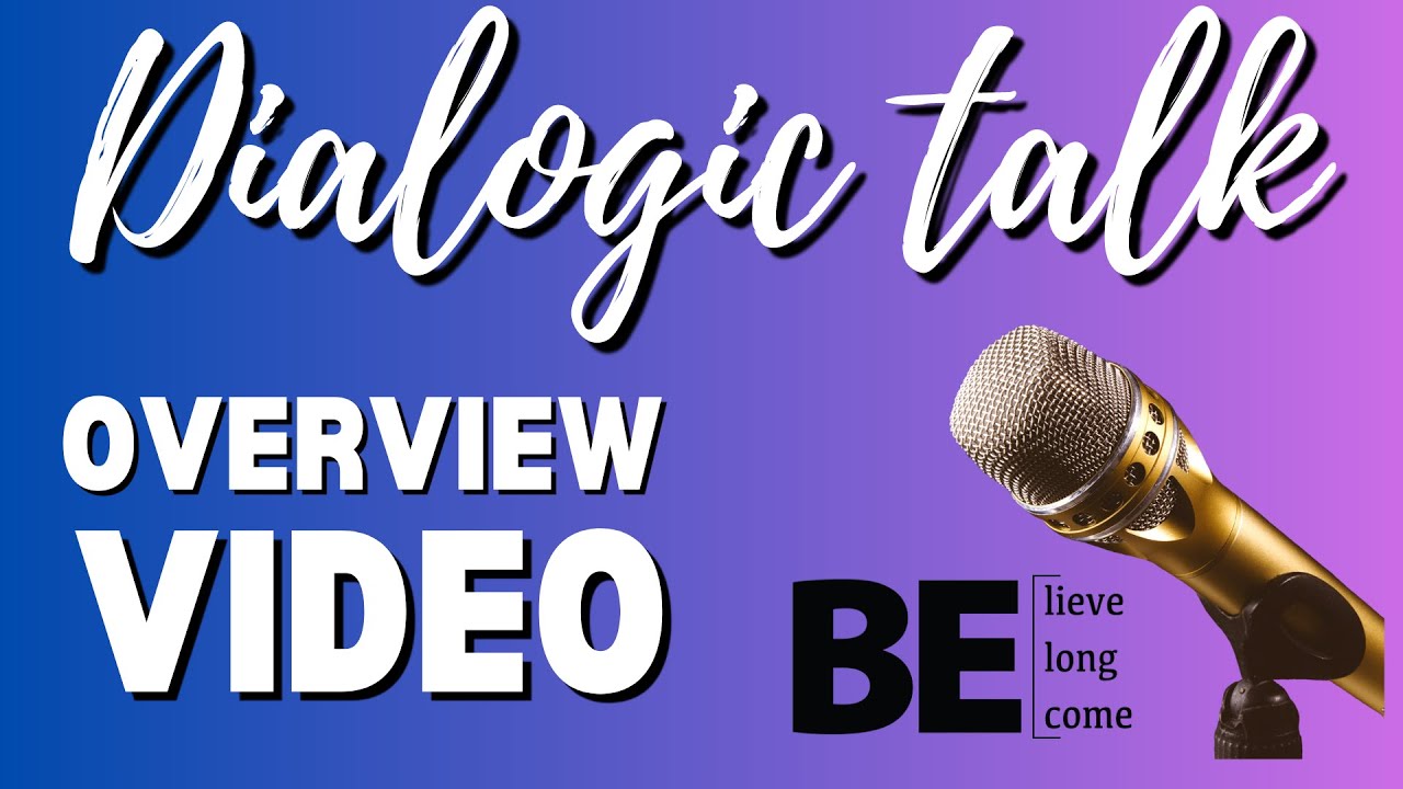 Dialogic Talk Overview | 1 min video defining and introducing dialogic ...