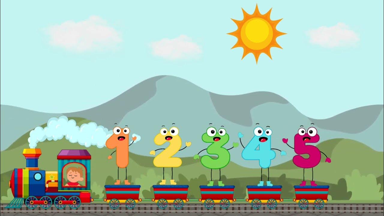 Choo Choo Train Counting Song | Fun Numbers 1 to 10 for Kids ...