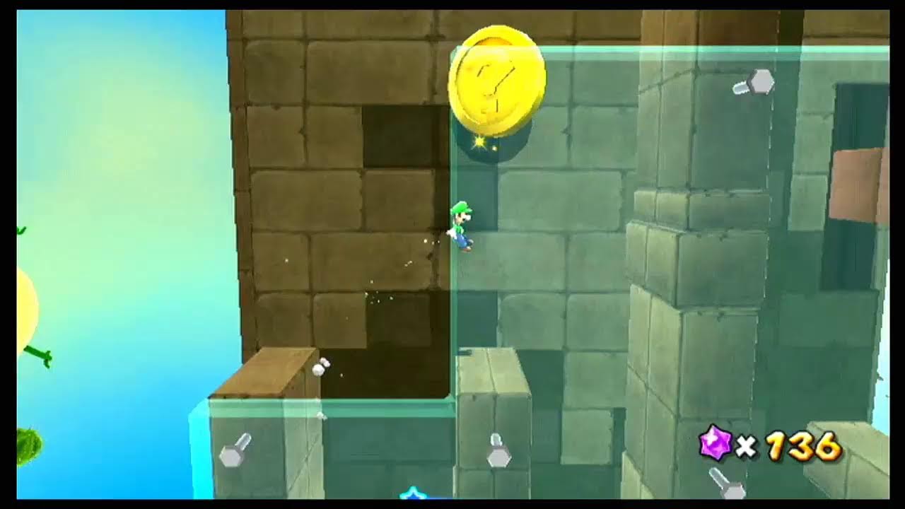 Let's Play Super Luigi Galaxy Part 7: Slipping and Sliding as Luigi ...