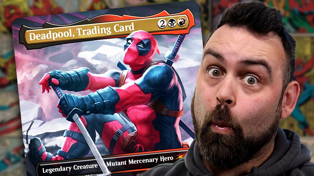 The Deadpool X MTG Card Rules! - YouTube