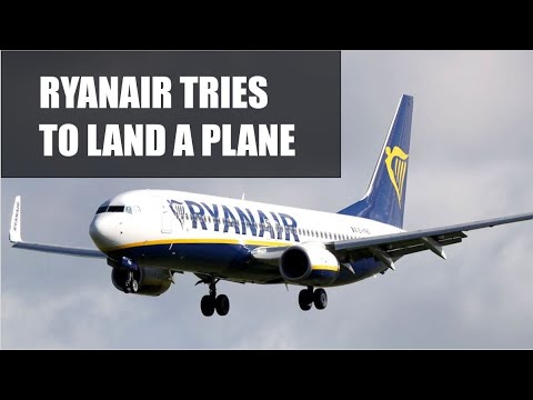 Ryanair's First Ever Successful Landing - YouTube