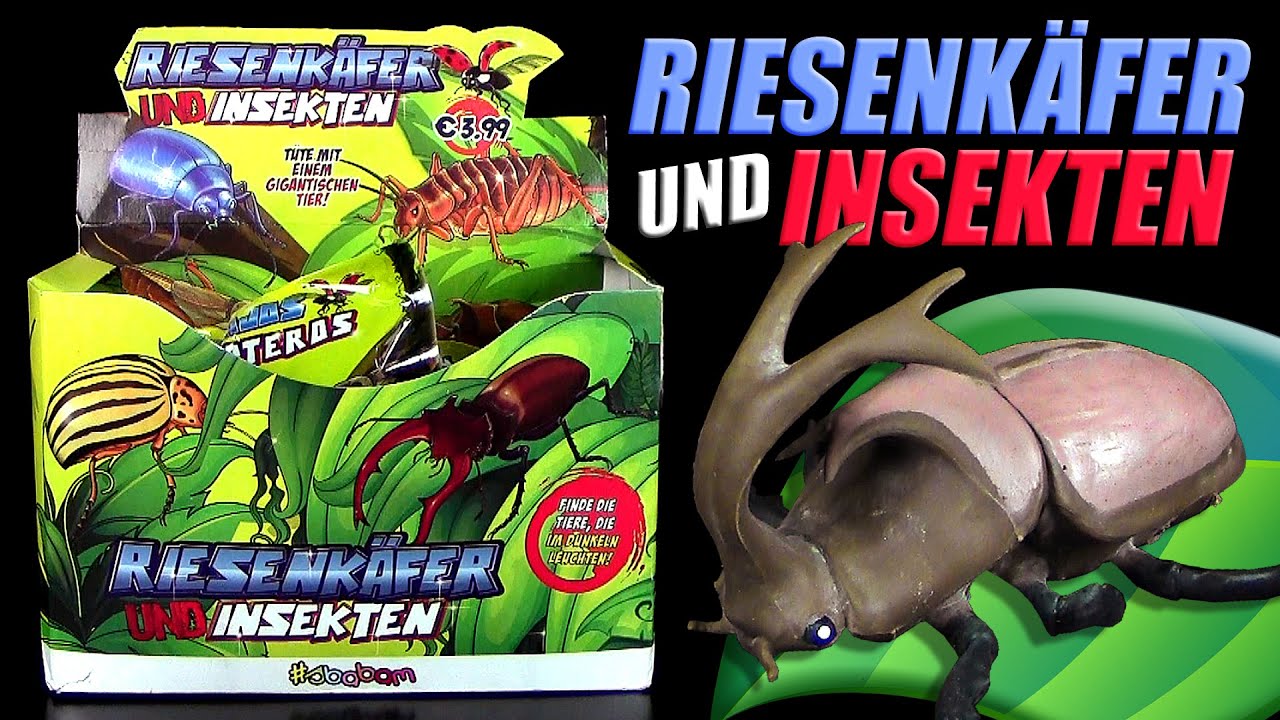 Sbabam ® Riesenkäfer und Insekten - komplettes Display - Unboxing ...