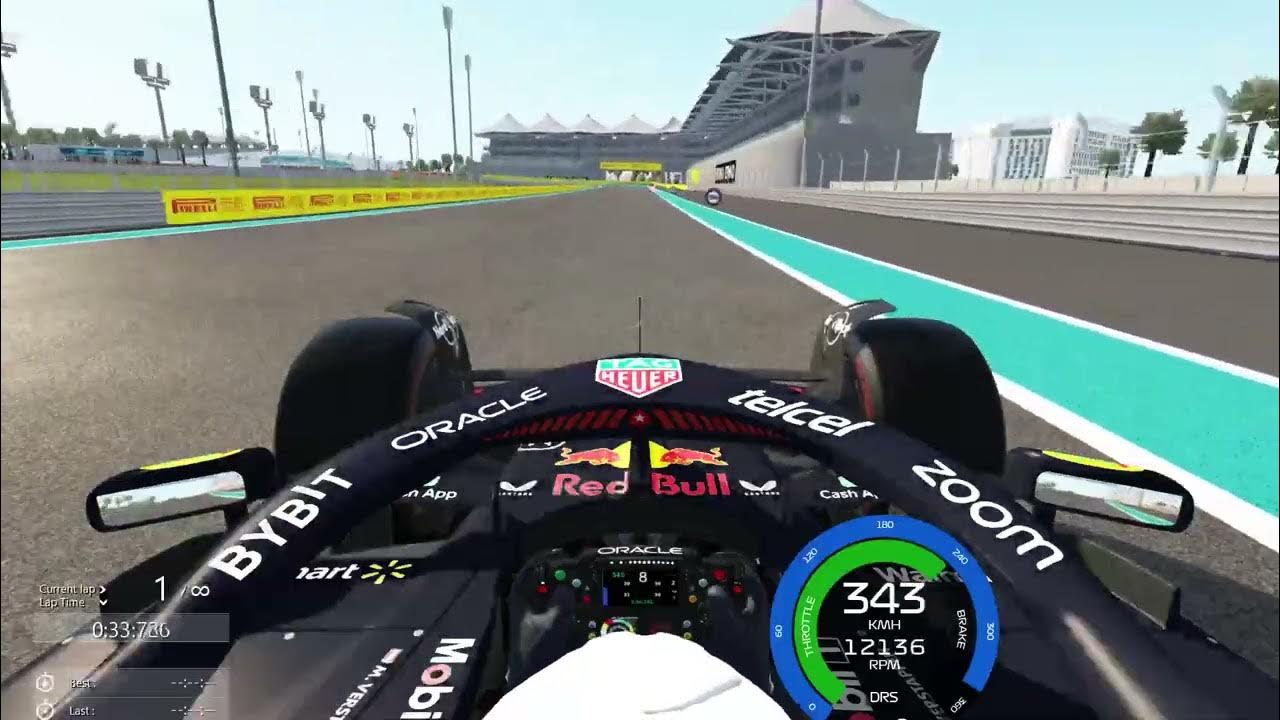 ABU DHABI F1 | 1:27.563 | Red Bull RB19 by Sp Mod onboard tv cam | Assetto Corsa - YouTube