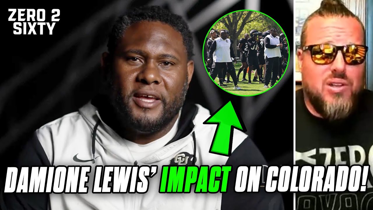 Damione Lewis' IMPACT on Colorado Football! - YouTube