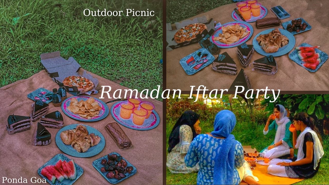 Ramadan Iftar Party Vlog || Outdoor Picnic || Ponda Goa Garden || - YouTube
