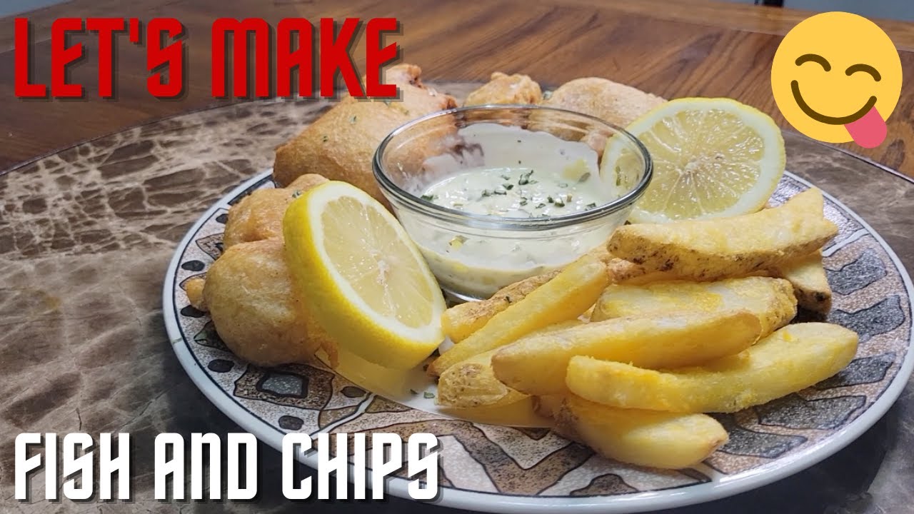 COOKING WITH THE CHAMP: FISH AND CHIPS - YouTube