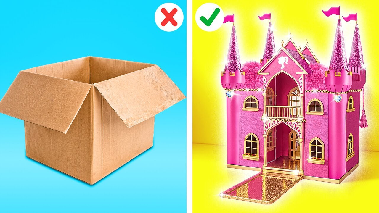 INCREÍBLES MANUALIDADES CON CARTÓN 📦 Hacks y Manualidades para Padres ...