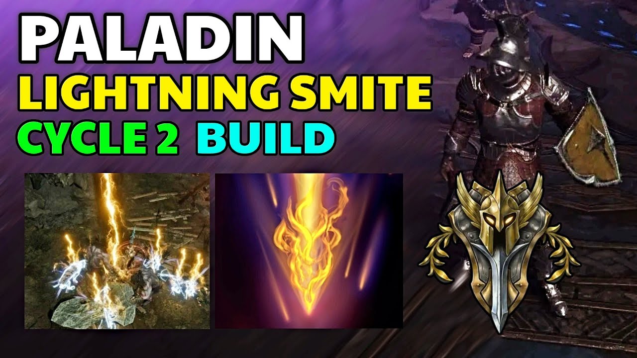 Paladin Lightning Smite Build - Cycle 2 Starter | Last Epoch 1.1 - YouTube