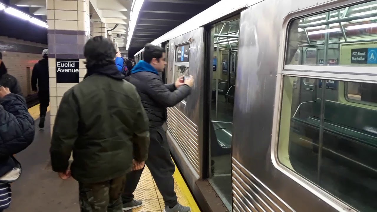 FAREWELL! NYC SUBWAY R42 OFFICIAL RETIREMENT ON THE A TRAIN DEPARTS ...