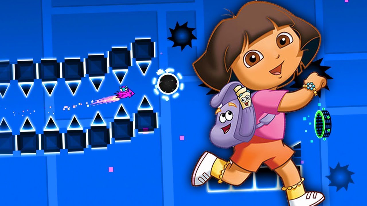 DORA THE EXPLORA - Full Layout | Geometry Dash 2.1 - YouTube