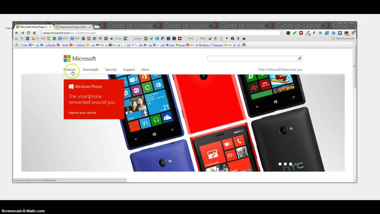 Microsoft Responsive Web Design Review - YouTube