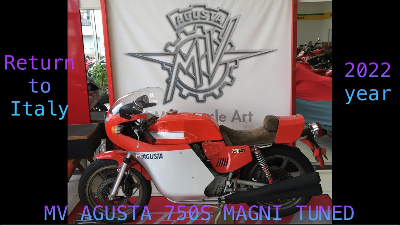 Thanks MV AGUSTA MAGNI returns to Italy at 2022 - YouTube
