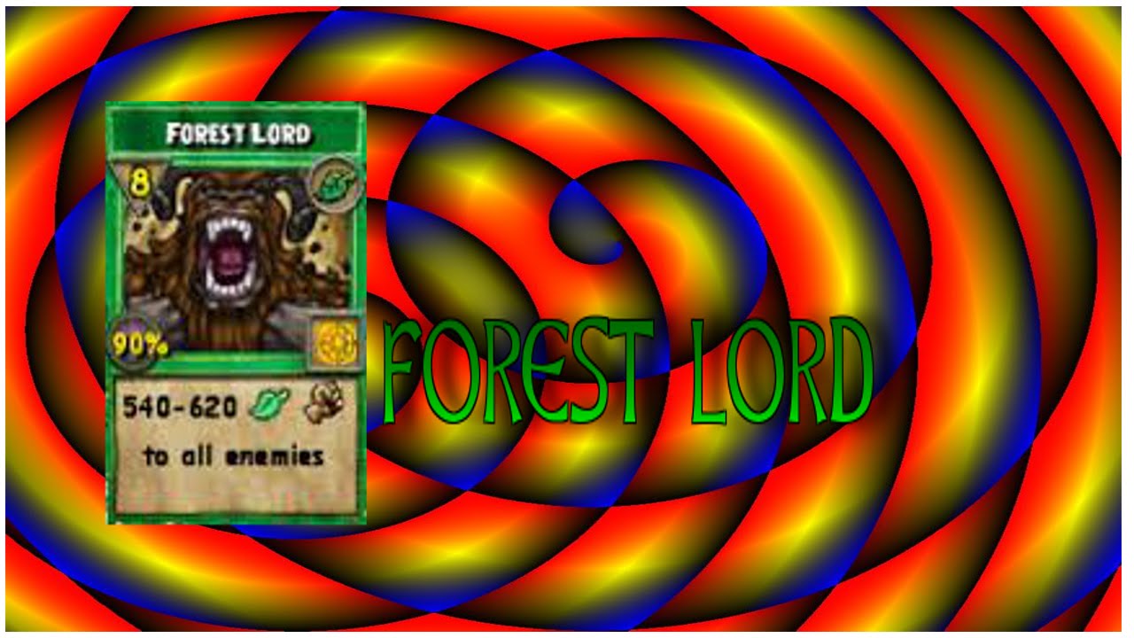 wizard101 level 58 life spell forestlord - YouTube