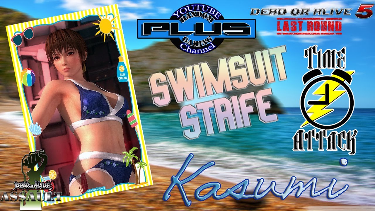 Dead or Alive Assault Swimsuit Strife Time Attack featuring Kasumi (DOA5LR) - YouTube