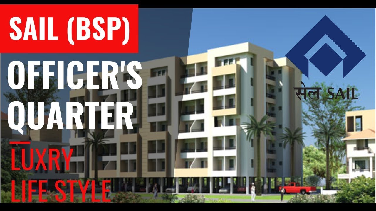BSP Officers Quarter #Bhilai Steel Plant (EQ1), C3 Type - YouTube