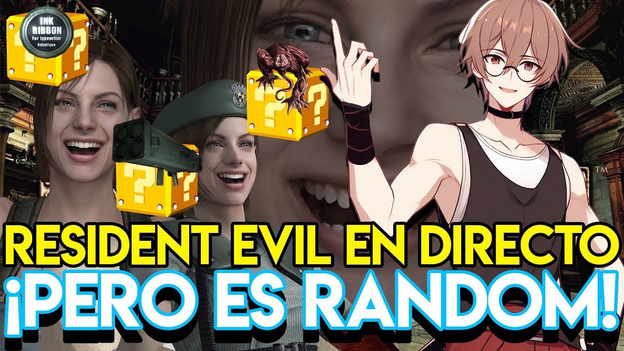 RESIDENT EVIL RANDOMIZER! Resident Evil, pero todo es RANDOM - EN ...