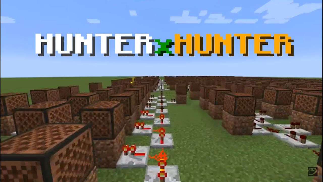 Departure! (Hunter X Hunter) - Minecraft Note Blocks - YouTube