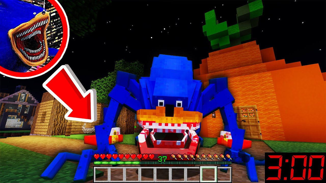 NUNCA INVOQUES A SHIN SONIC en MINECRAFT 😭- NOOBSI VS SKINWALKER - YouTube