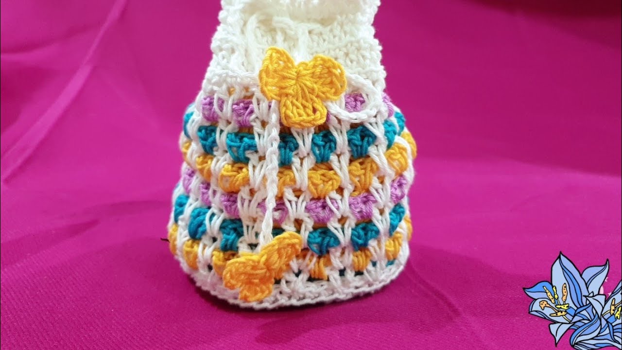 Crochet Moroccan tile stitch pouch/ purse(Moroccan Stitch) ♥ The ...