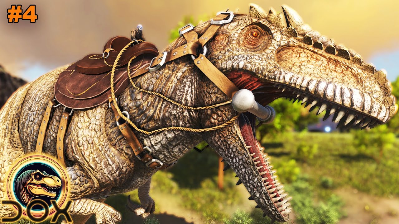 Finally I Tame Monster Dino Giga😱😎in ARK Dox Mod | Episode 4 - YouTube