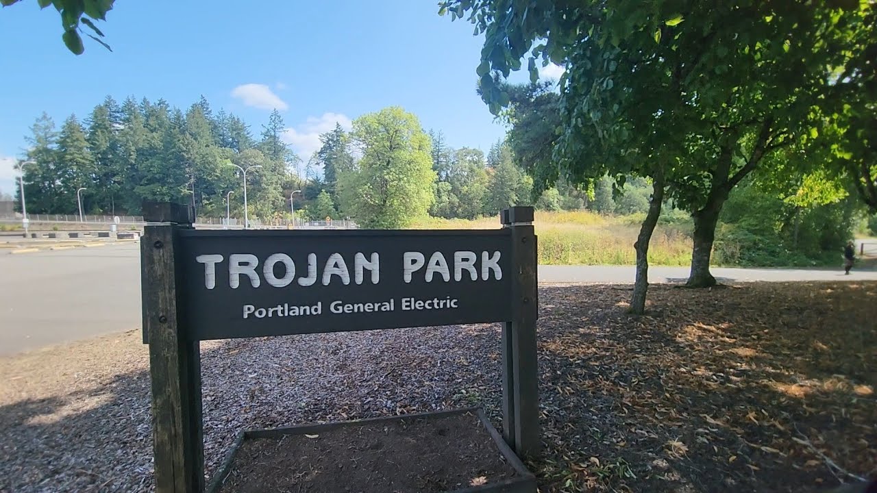 Trojan park#discgolf#Rainer#Oregon@TonysNorthwestAdventures - YouTube