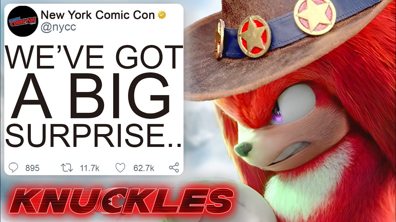 NEW Knuckles Show POSSIBLE RELEASE DATE REVEAL?! [New York Comic-Con ...