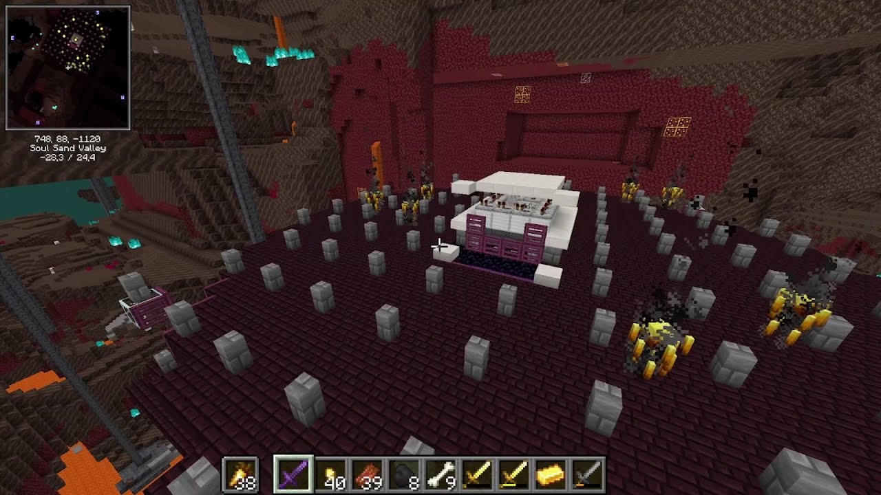 The perfect wither skeleton farm? IanXOFour design enhanced. Minecraft ...