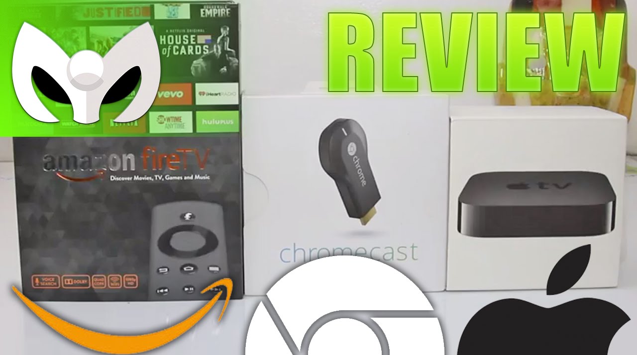 Amazon Fire TV vs Apple Tv vs Chrome Cast (REVIEW COMPLETO) - YouTube