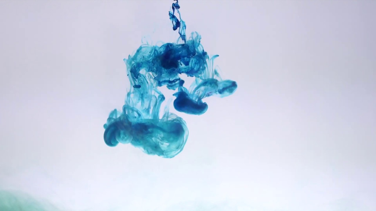 Blue Ink Abstract Animation - Free Stock Footage - YouTube