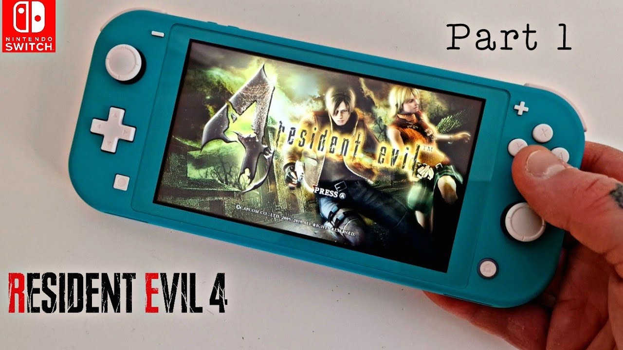 Resident Evil 4 Nintendo Switch Lite Gameplay - YouTube