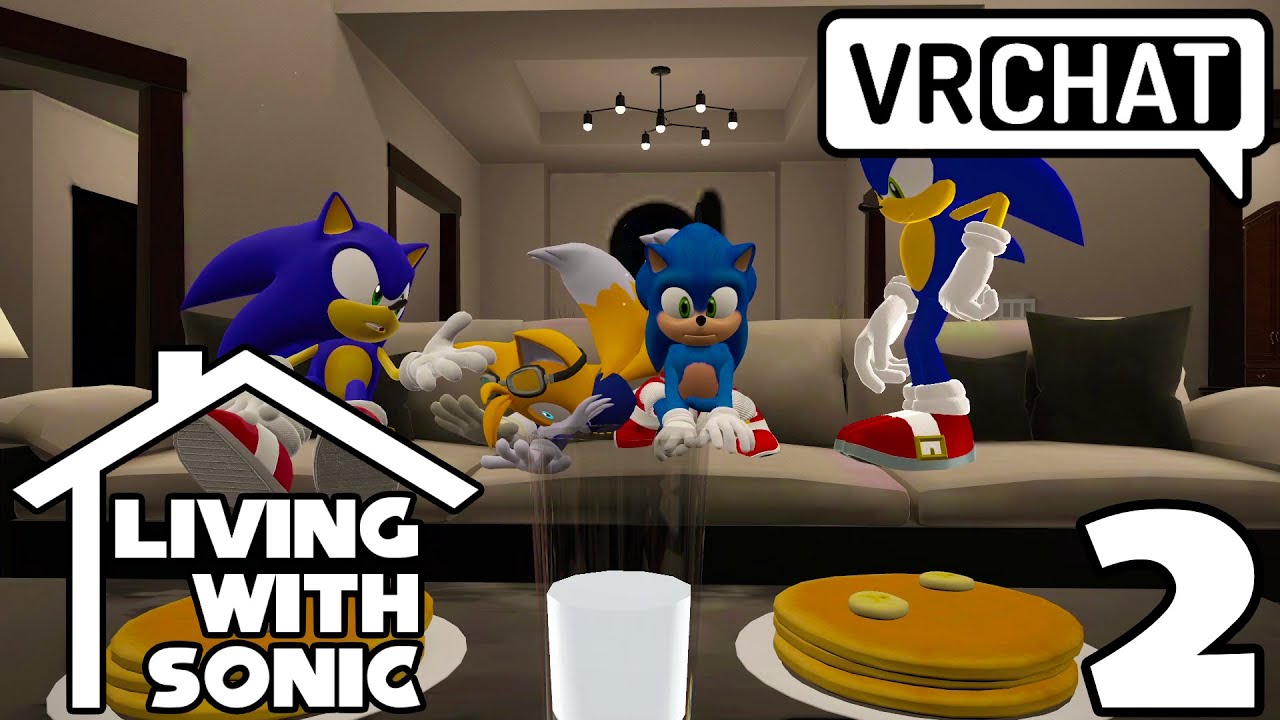 living with sonic episode 2 | who let him cook - YouTube