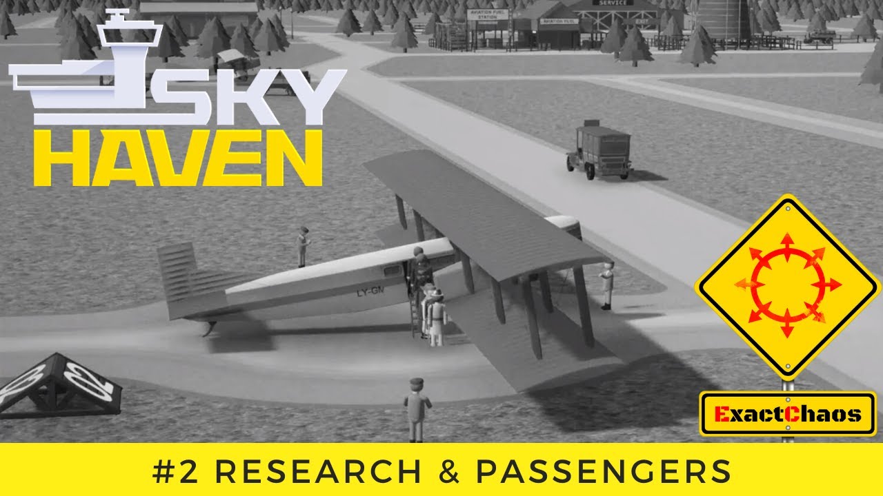 Sky Haven - First Look - #2 Research and Passengers - YouTube