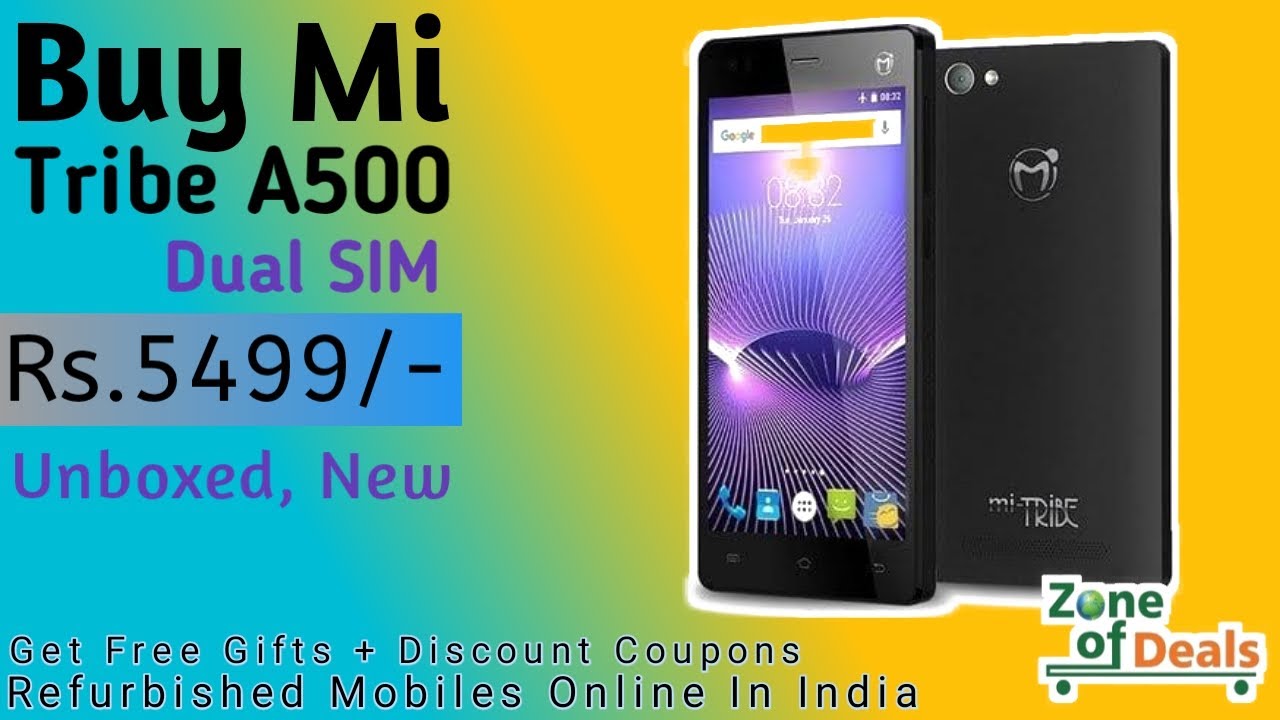 Mi Tribe A500 | Unboxed Like New | Mi Phones 2020 | Mi Price ...