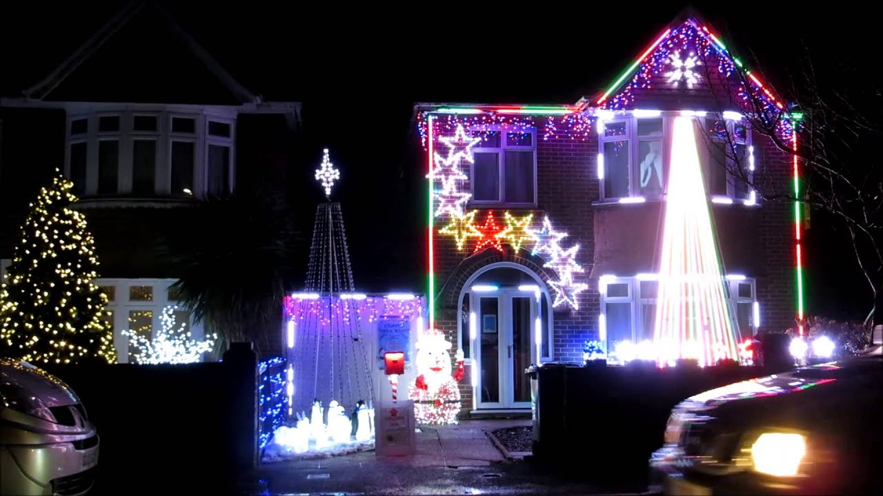Sleigh Ride-Johnny Mathis Margam Animated Lights 2013 Christmas Charity ...