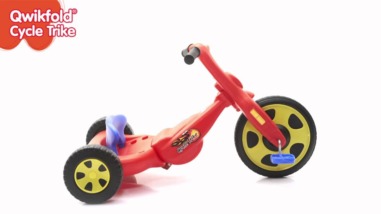 [1013] Grow'n Up® Qwikfold® Cycle Trike - YouTube