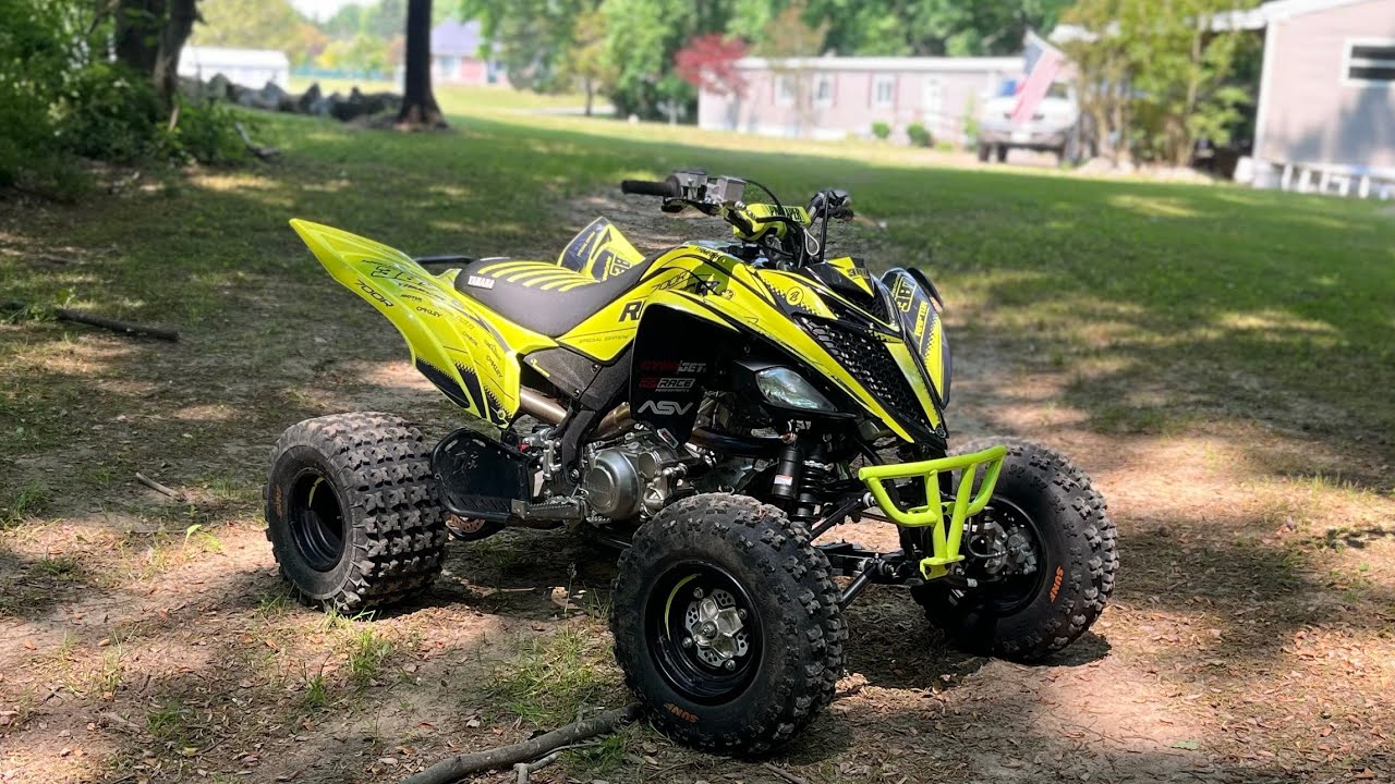 First Summer Ride at The House (2022 Raptor 700r se) - YouTube