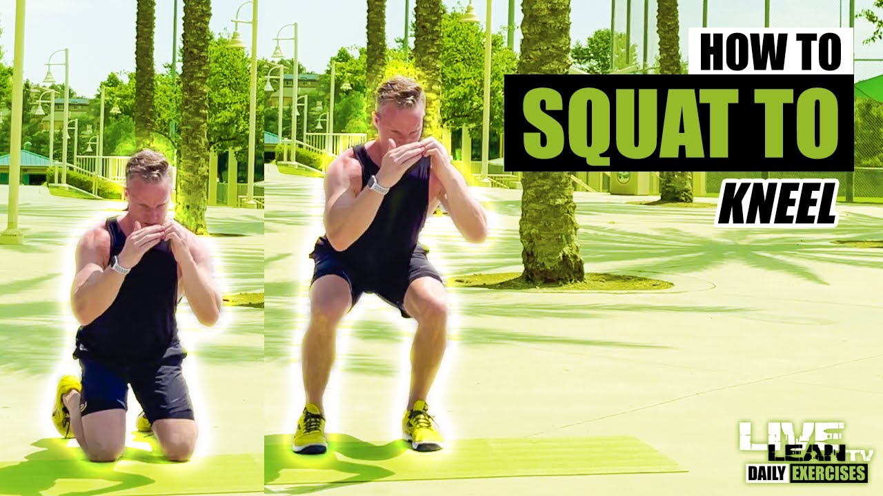How To Do The KNEES TO ISOMETRIC SQUAT | Exercise Demonstration Video ...