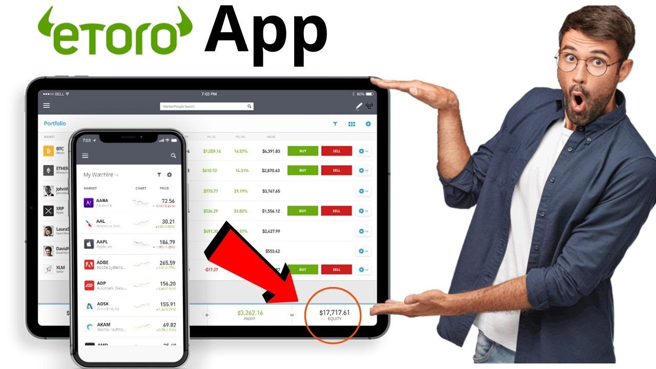 👉 Cómo USAR la APP de eToro en el Celular desde Cero | Tutorial de cómo Funciona para ...