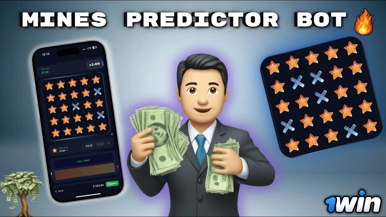 SECRET PREDICTOR BOT MINES 😳 | Chat GPT 4 | 1win mines | BOT PREDICTOR ...