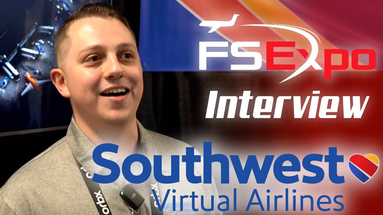 Southwest Virtual Airlines LUVCARS 5 | Interview and Demonstration ...