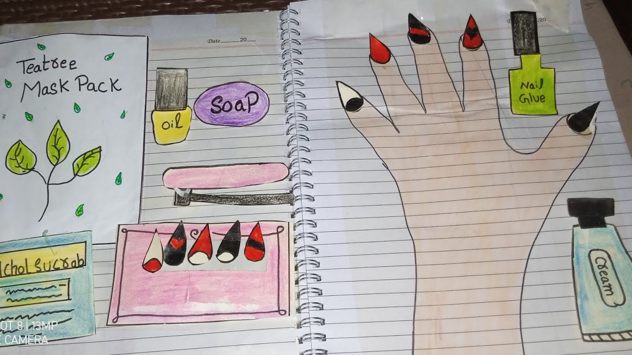 [💸Paperdiy💸] nail arts tutorial | nail care | [ asmr ] - YouTube